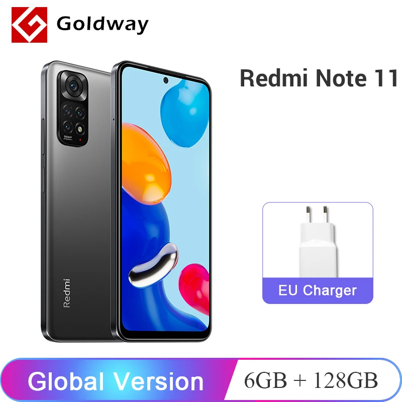 Versão Global Xiaomi Redmi Note 11 6gb Ram 128gb Rom Telefone Móvel Snapdragon 680 Octa Core ...