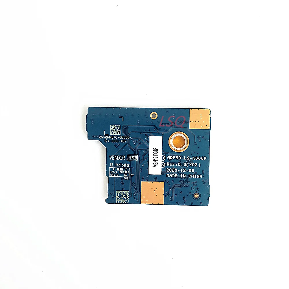 LS-K666P-For-Dell-M15-R5-R6-Laptop-RGB-Keyboard-Connector-IO-Board-CN ...