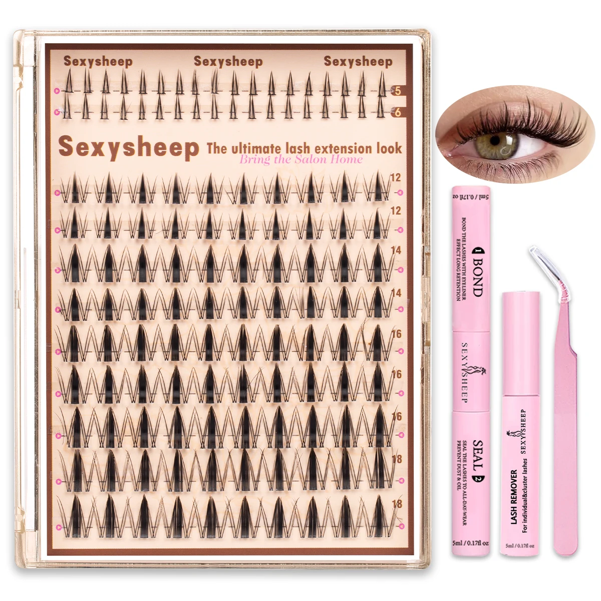 Lashes Extension Types Chart: The Ultimate Guide to Choosing the Right ...