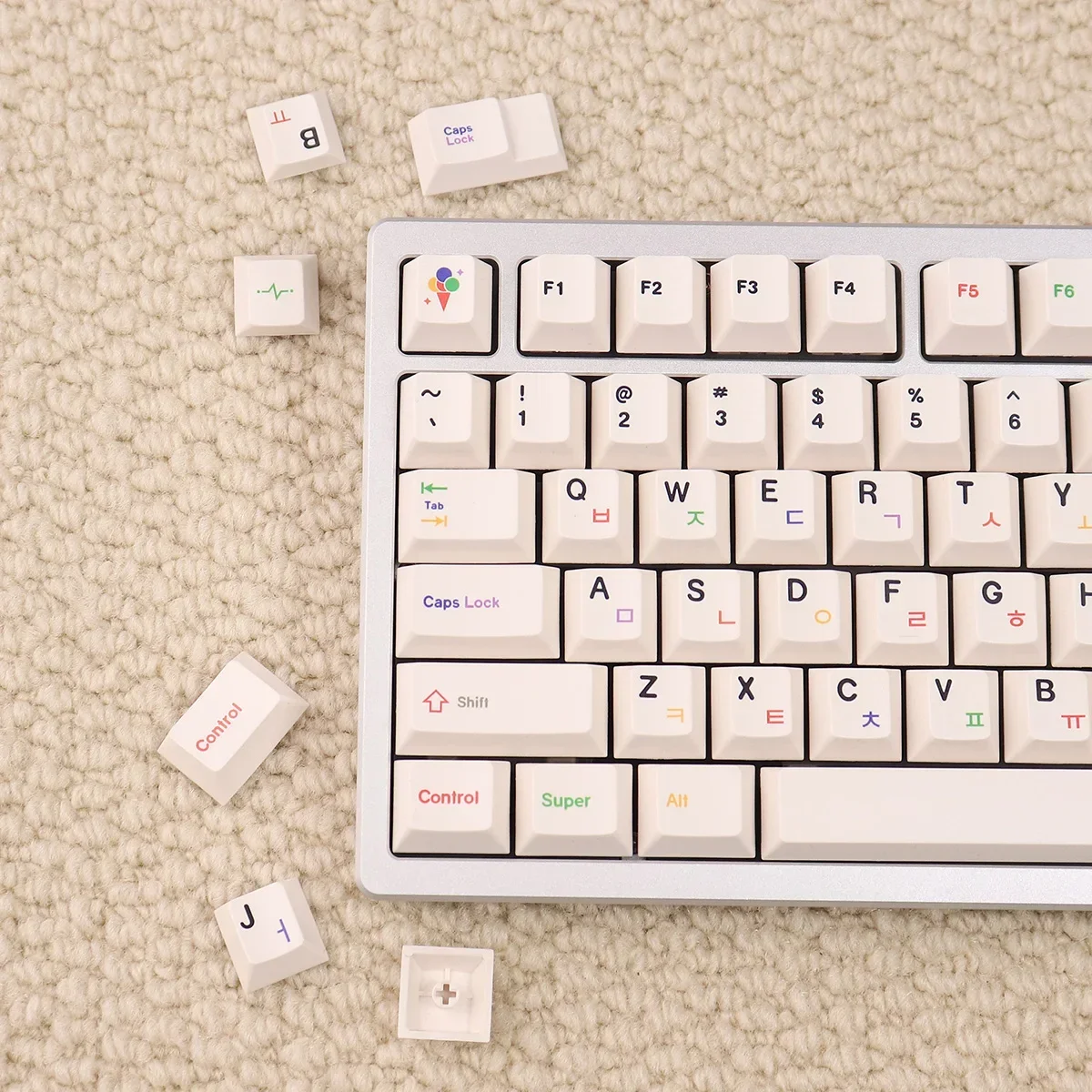 Korean Keycaps 144 Keys Alice Keycap Hangul PBT chreey Profile for ...
