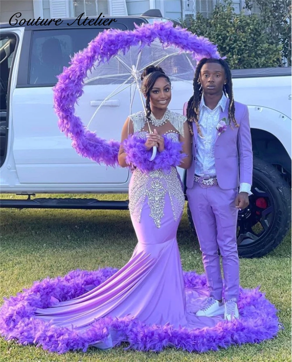 Black And Purple Homecoming Dresses