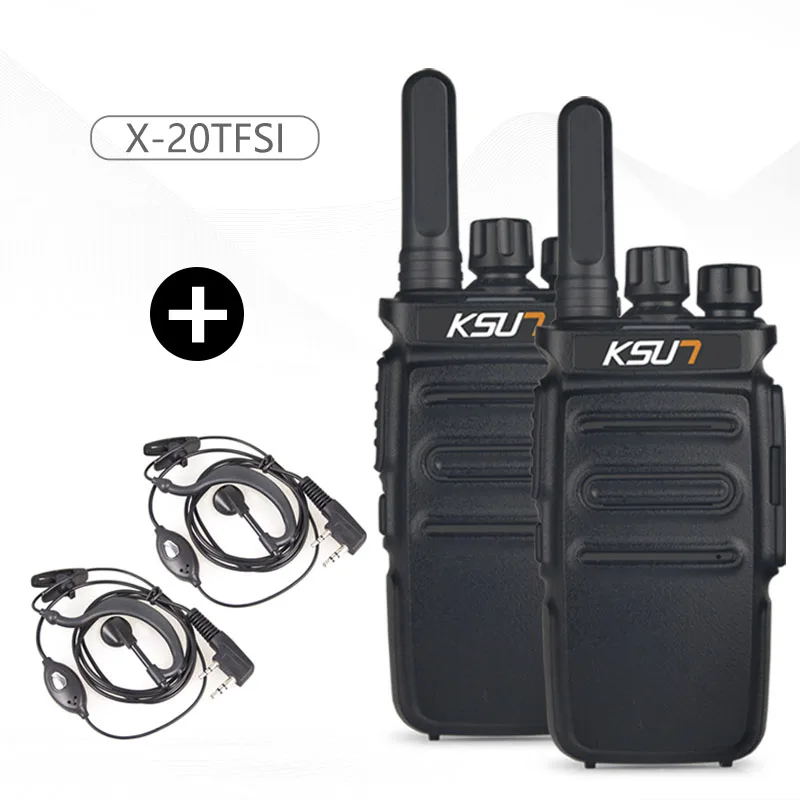 Small-Radio-2pcs-Include-UHF-Walkie-Talkie-Two-Way-Radio-Ksun-X20-Easy ...