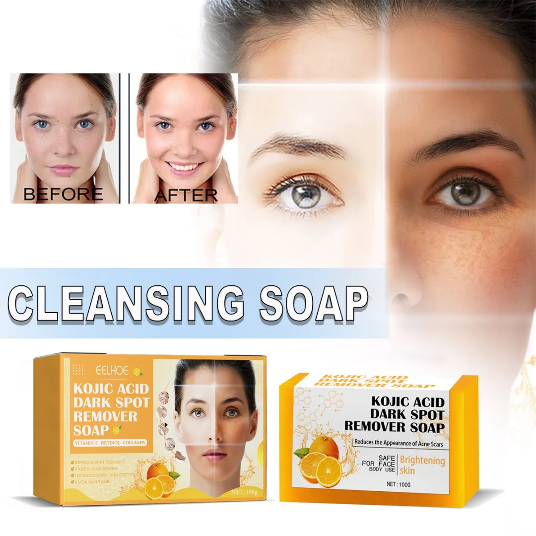 1 Pc 100g Kojic Acid Skin Lightening Dark Spot Remover Handmade ...