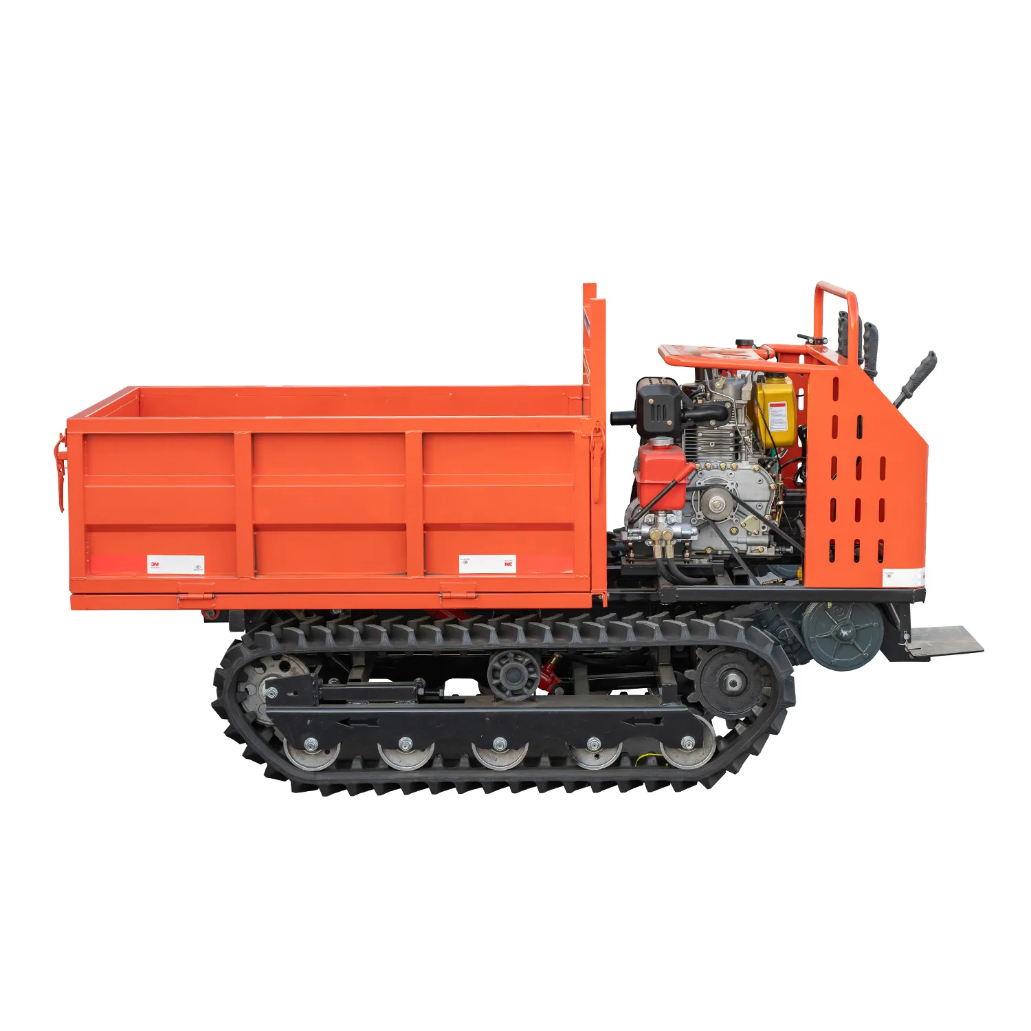 High quality mini farming dumper mini dumper multifunctional crawler ...