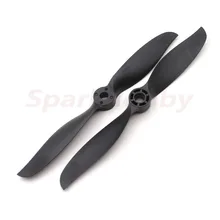 5PCS KMP 6x4E 9x6E 8x6E 12x6E 14x7E Nylon 2-blade Black Propeller Props ...