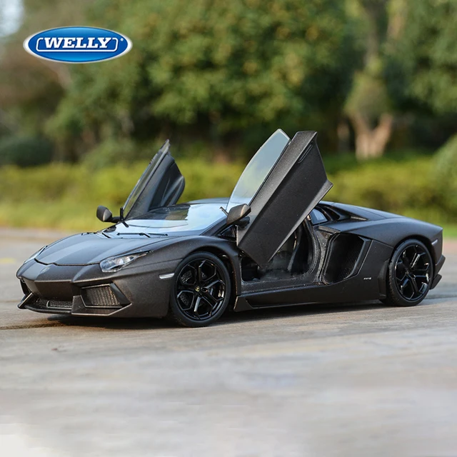 WELLY 1:24 Lamborghini LP700-4 Aventador Alloy Racing Alloy Car Model ...