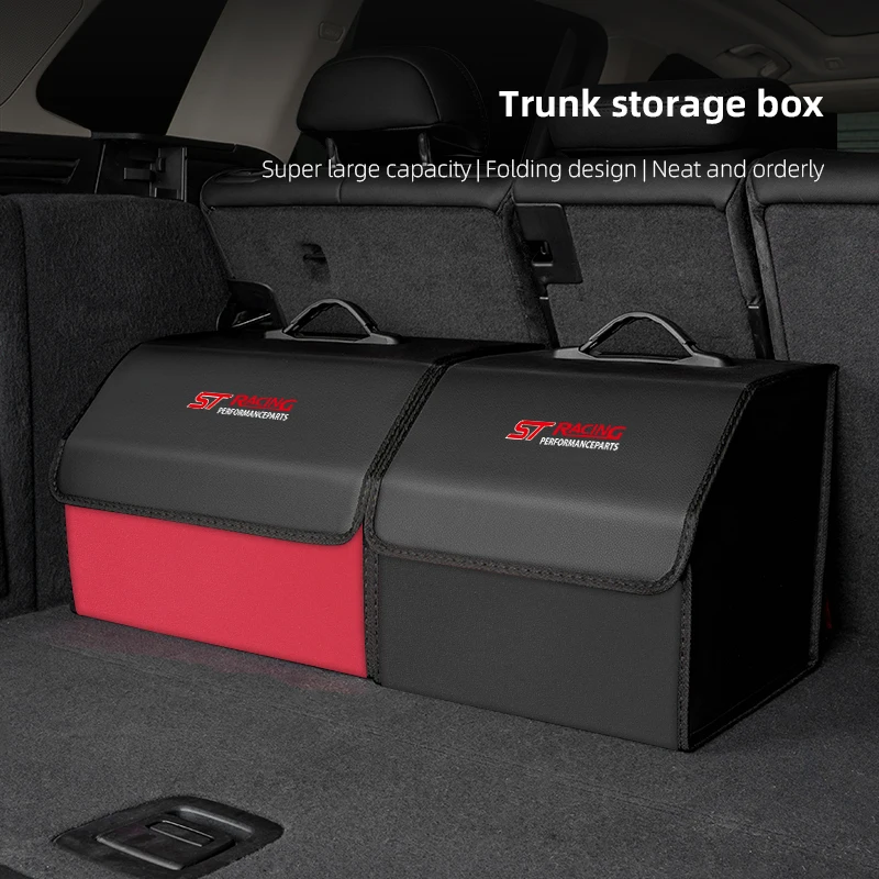 Car Trunk Storage Box Foldable Auto Organizer Bag Accessories For Ford ...