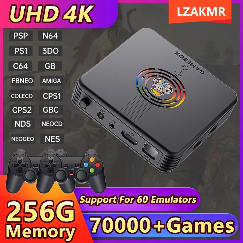 LZAKMR-NEW-Upgrades-Home-Game-Box-X9-256G-70000-Games-Support-60 ...