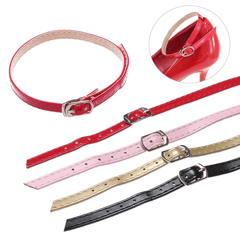 2Pcs-Anti-skid-Straps-PU-Leather-Ankle-Tie-Strap-Band-Shoe-Accessory ...