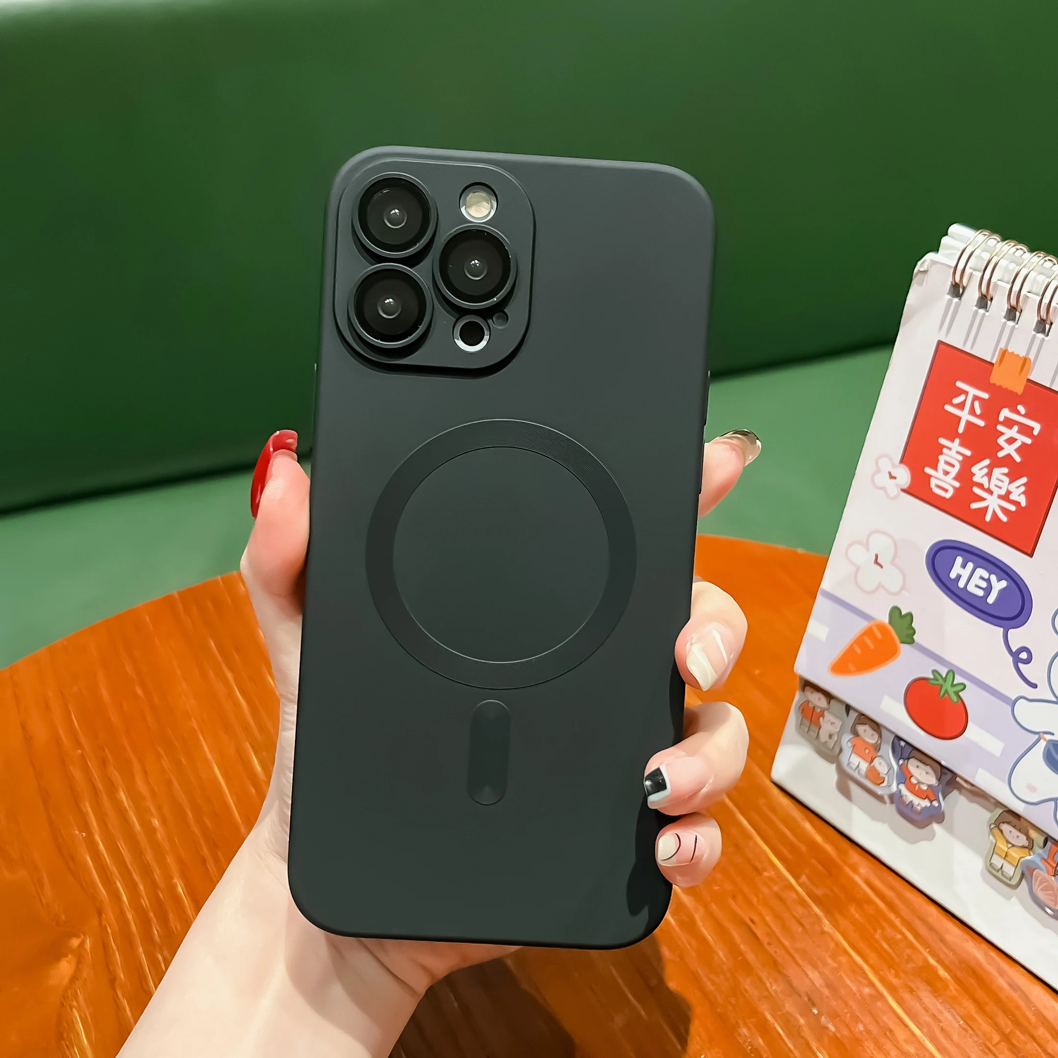 Silicone-For-Magsafe-Magnetic-Phone-Case-For-Xiaomi-Mix4-Xiaomi-Mix-2S-Shockproof-Camera ...