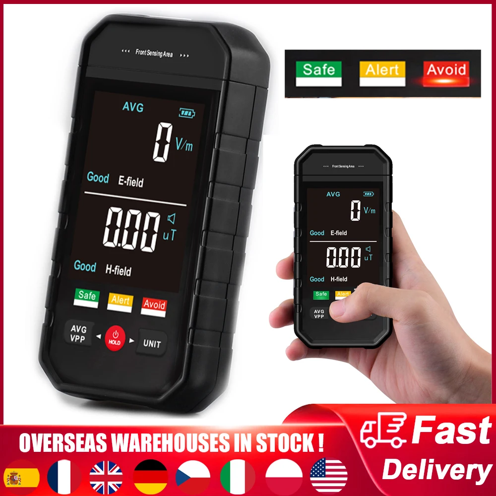 ET925PRO-Portable-Electromagnetic-Radiation-Detector-Electric-Field ...