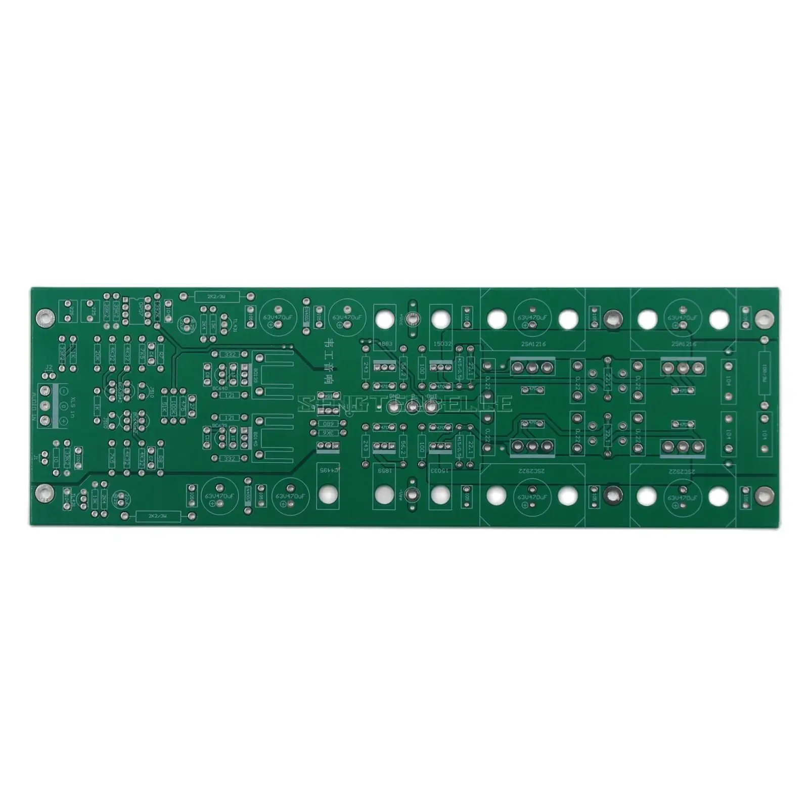 HiFi Mono High Power Home Audio Amplifier Board PCB Reference Burmester ...