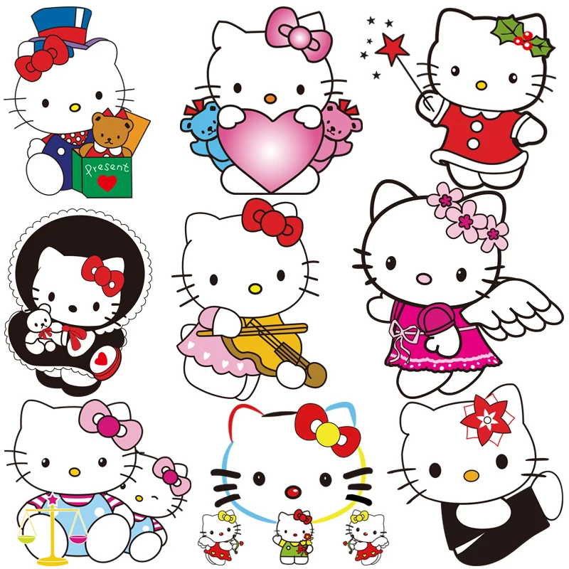 Hello Kitty Large Iron On