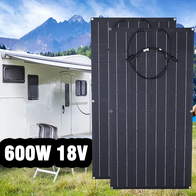 Solar-Panel-300W-12V-Kit-Complete-Flexible-Portable-Car-Boat-Camper ...