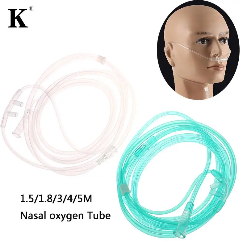 Double-Nasal-Oxygen-Tube-1-5-1-8-3-4-5M-Disposable-Nasal-Oxygen-Tube ...