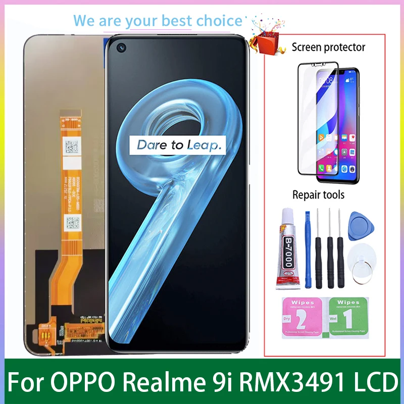 6-6-For-OPPO-Realme-9i-LCD-Display-Original-With-Frame-Touch-Screen ...