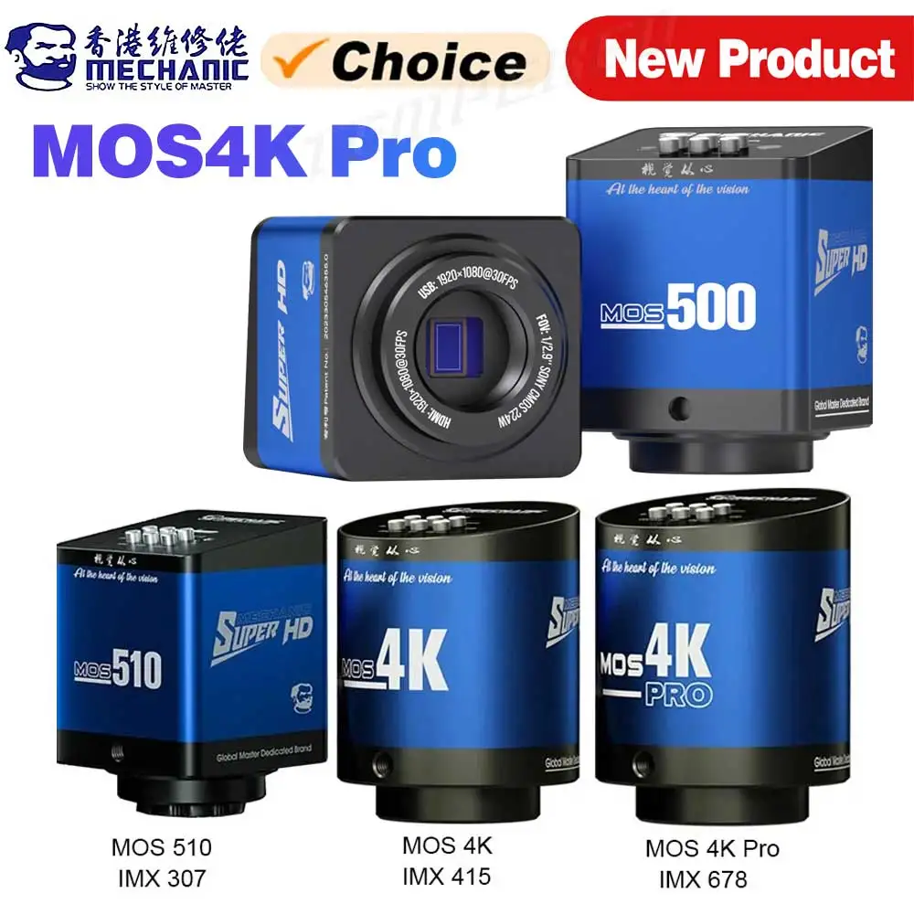 Mechanic-MOS4K-Pro-Industrial-Microscope-Camera-HD-4K-Video-Trinocular ...