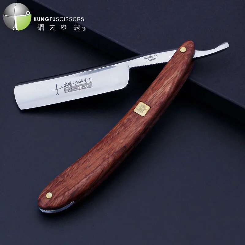 Gold-Barber-Handle-Razor-Japanese-440C-Style-Men-s-Beard-Cutting ...