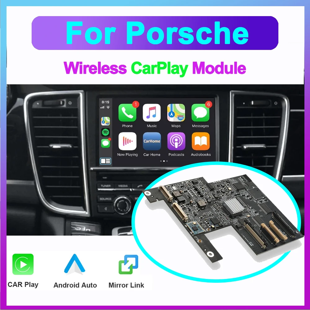 Wireless-Carplay-Module-For-Porsche-Cayenne-Cayman-Boxster-911-918-PCM ...