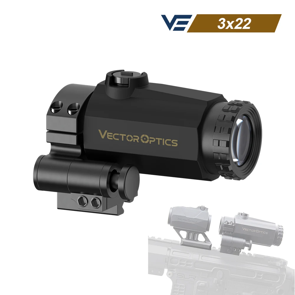 Vector-Optics-Maverick-III-3x22-Magnifier-Scope-Red-Dot-Sight-with-3X ...