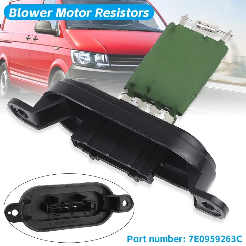 Heater-Blower-Fan-Motor-Resistor-For-VW-T5-Transporter-Multivan ...