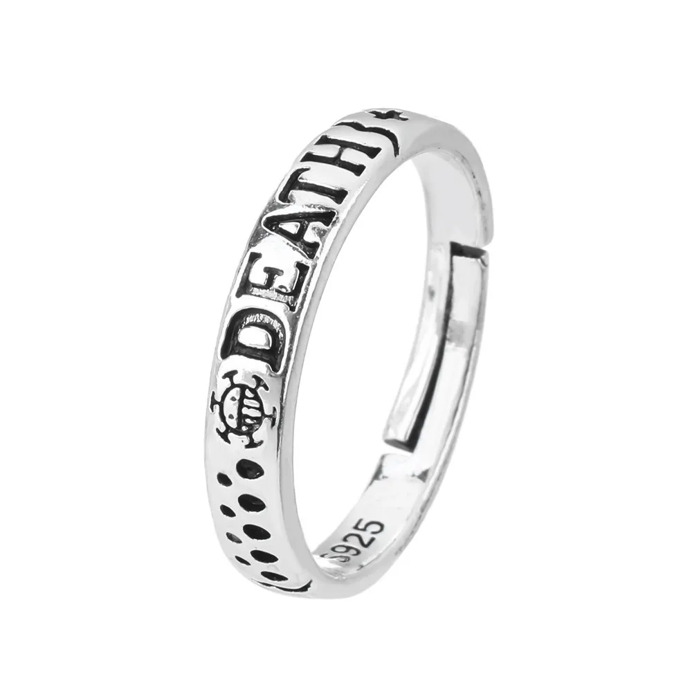 Trafalgar D Law Ring Adjustable | One piece Merchandise | Up to 80% Off ...