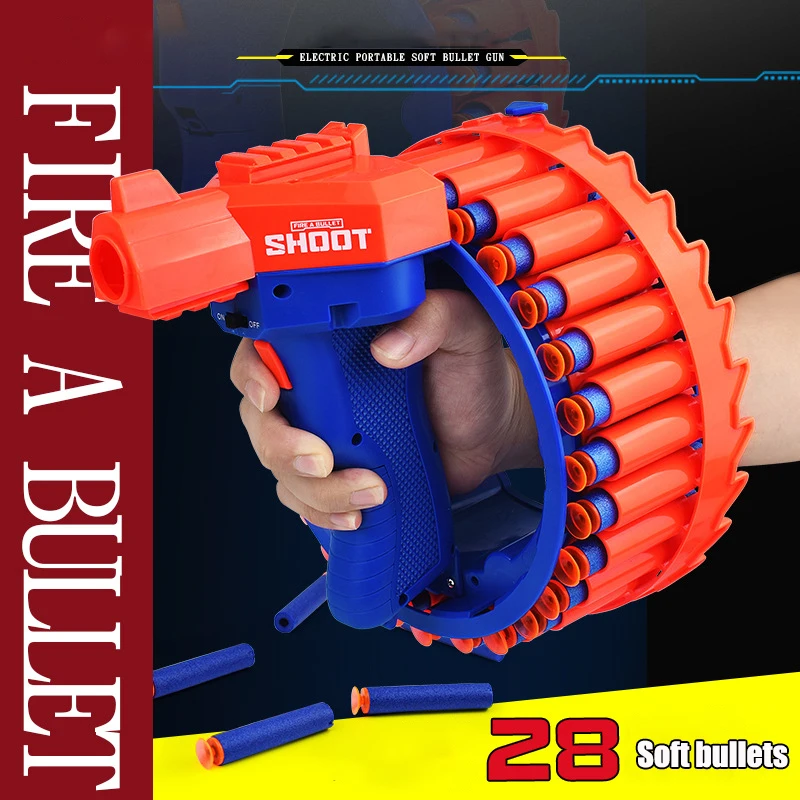 2024-New-Electric-Automatic-Soft-Foam-Bullet-Blaster-Gun-Toy-EVA-Soft ...