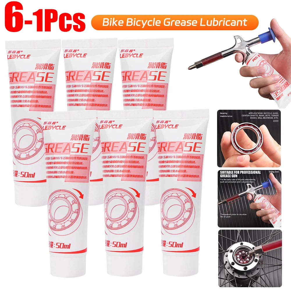 1-6pc-Bike-Bicycle-Grease-Lubricant-MTB-Bike-Oil-Hub-Bottom-Bracket ...
