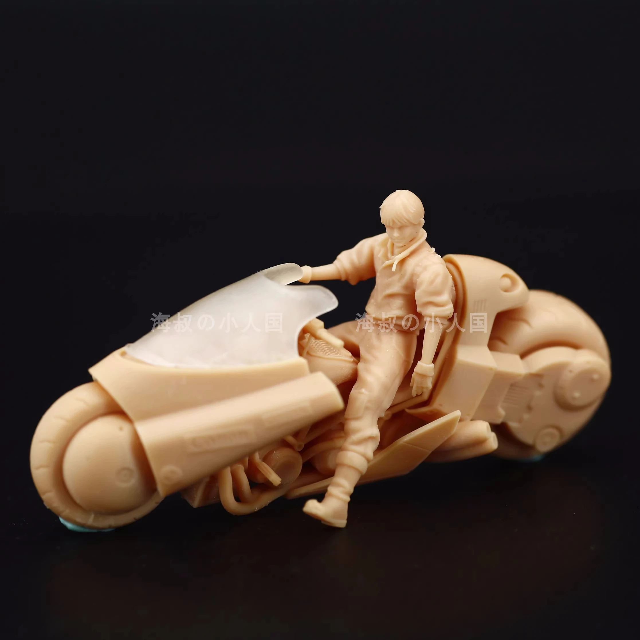 1/43 Classic Anime Akira Motorcycle Preiser Model Miniature Decoration ...