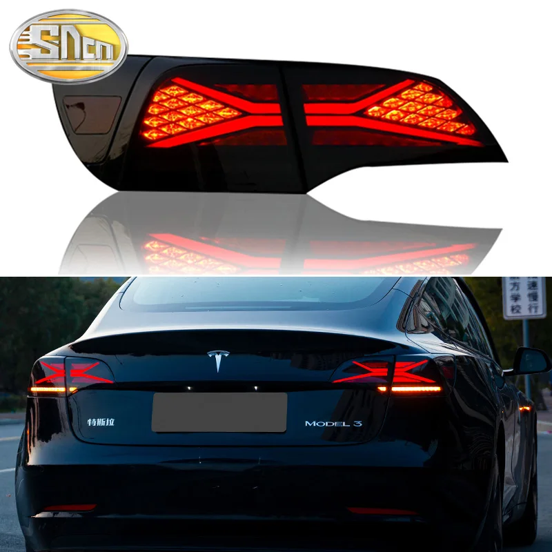 Led Rear Fog Lamp + Brake + Reverse + Dynamic Turn Signal Car Led ...