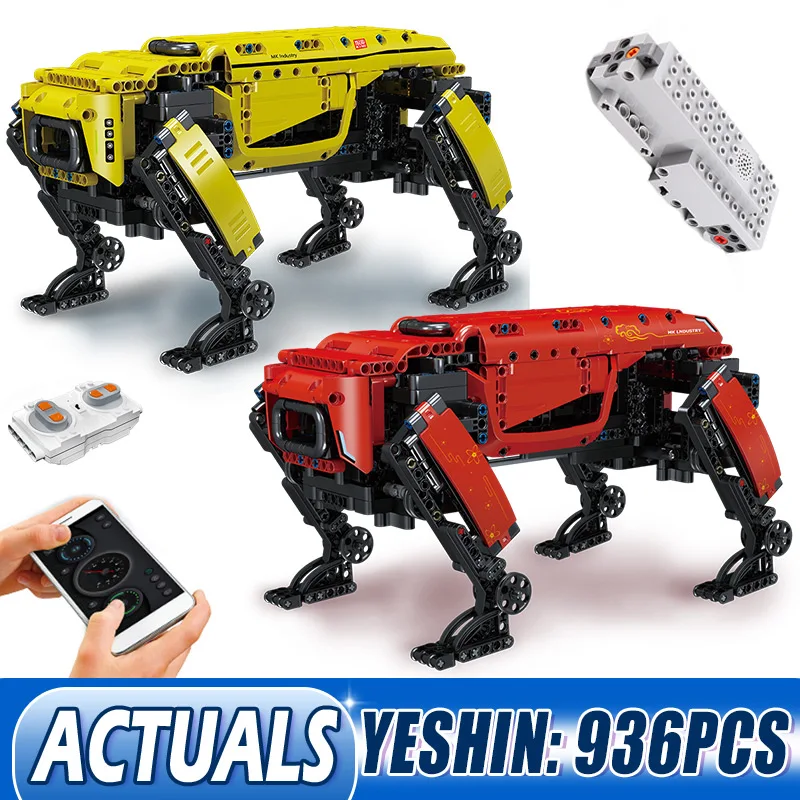 MOULD KING 15066 15067 Technical Remote Control Animal Robot Building ...