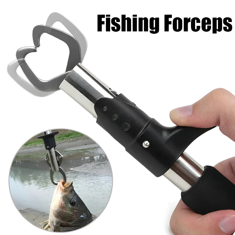 Fish Tackle Fish Lip Stainless Steel Control Scissor Snip Fishing Grip ...
