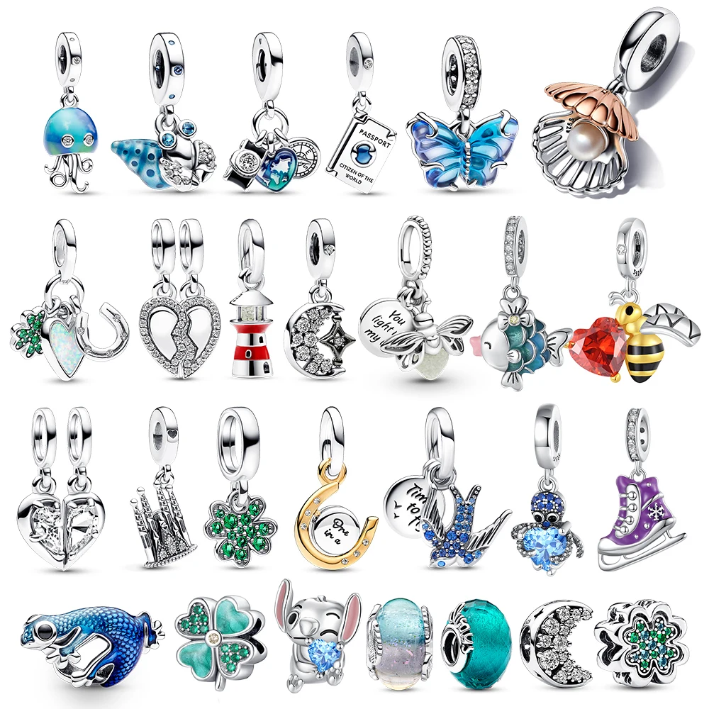Dijes-de-medusas-de-plata-esterlina-2023-para-pulsera-y-collar-Pandora ...