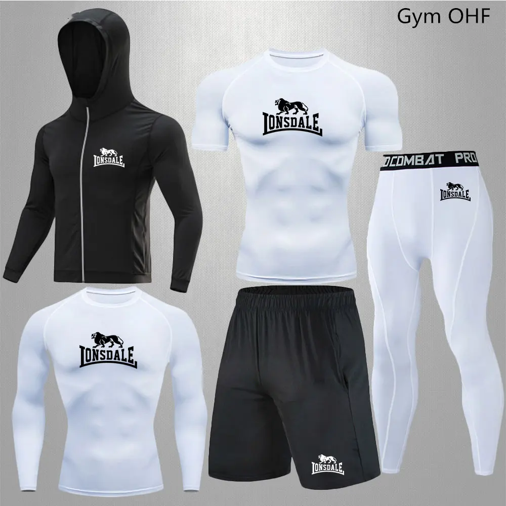 5-piece-sets-Compression-Suits-Men-s-Quick-Dry-set-Clothes-Sport ...