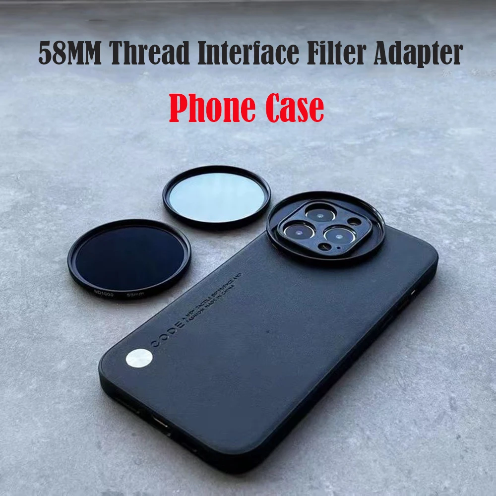 58MM-Thread-Interface-Filter-Ring-Adapter-Phone-Case-For-Universal ...