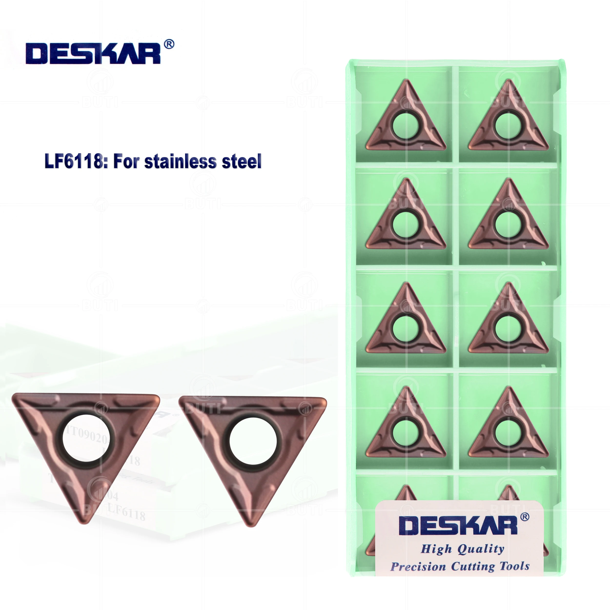 Deskar-torno-CNC-100-Original-TCMT090204-LF6118-orificio-interior-hoja ...