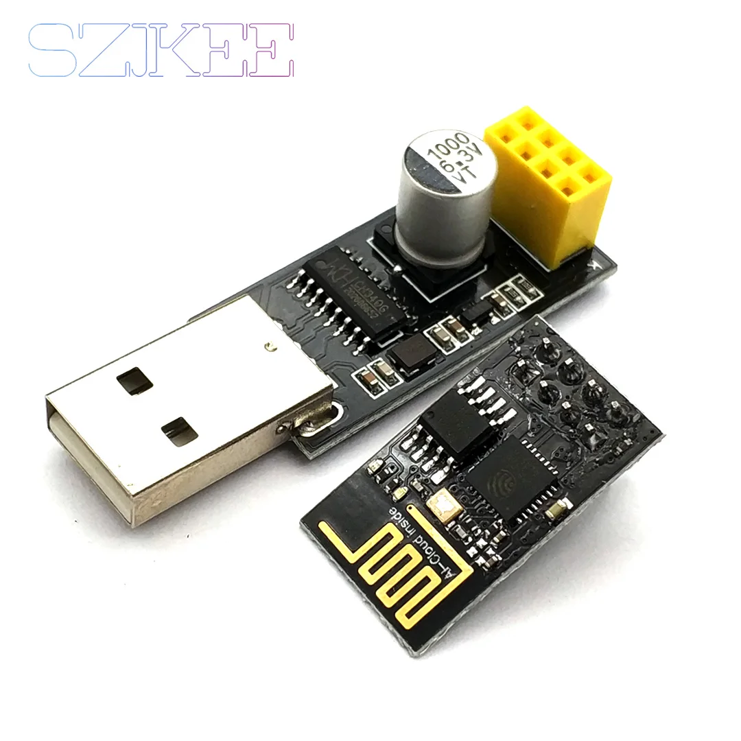 ESP01-Programmer-Adapter-UART-GPIO0-ESP-01-Adaptater-ESP8266-CH340G-USB-To-ESP8266-Serial ...