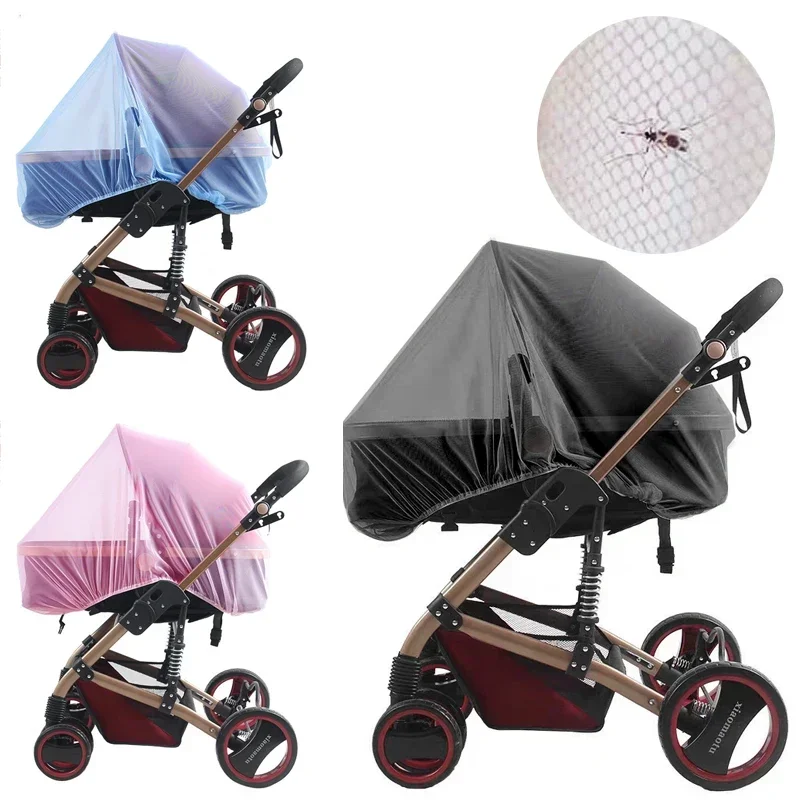 Baby-Stroller-Pushchair-Mosquito-Insect-Shield-Net-Safe-Infant-Protection-Mesh-Baby-Pram ...