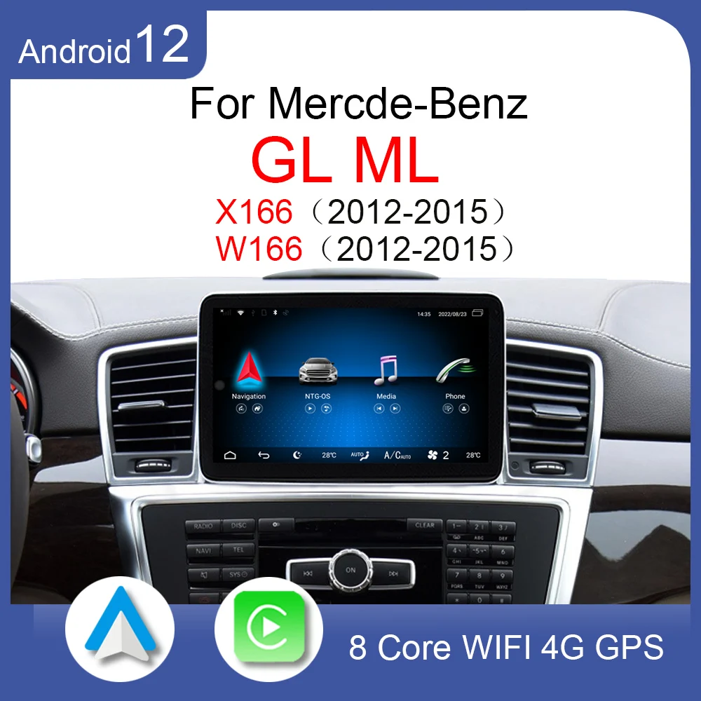 F-r-mercedes-benz-ml-gl-w166-x166-2012-bis-2015-android-12-carplay-4g ...