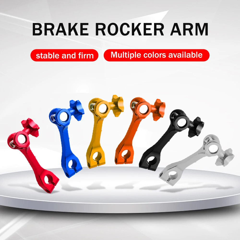 Motorcycle-CNC-rocker-arm-rear-brake-adjustable-tension-rod-universal ...