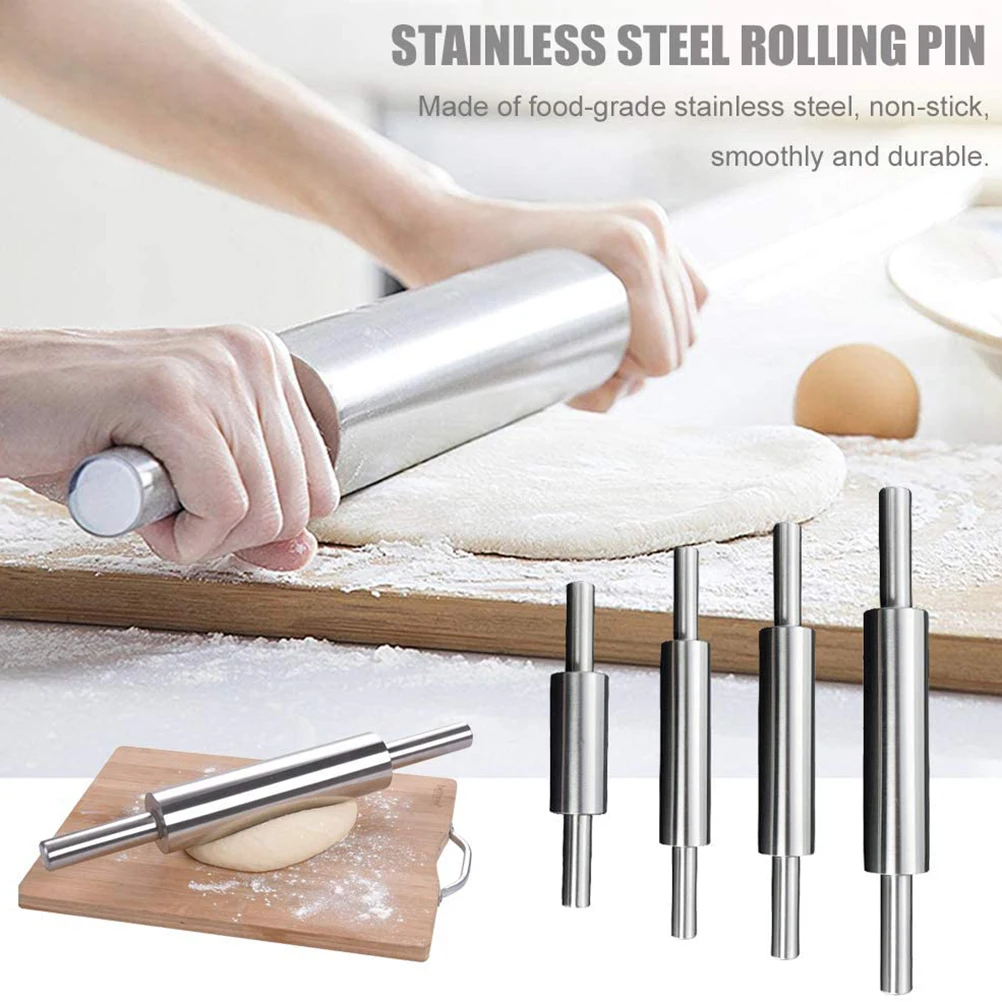 Baking Tool Stainless Steel Rolling Pin Non Stick Rolling Pin for ...
