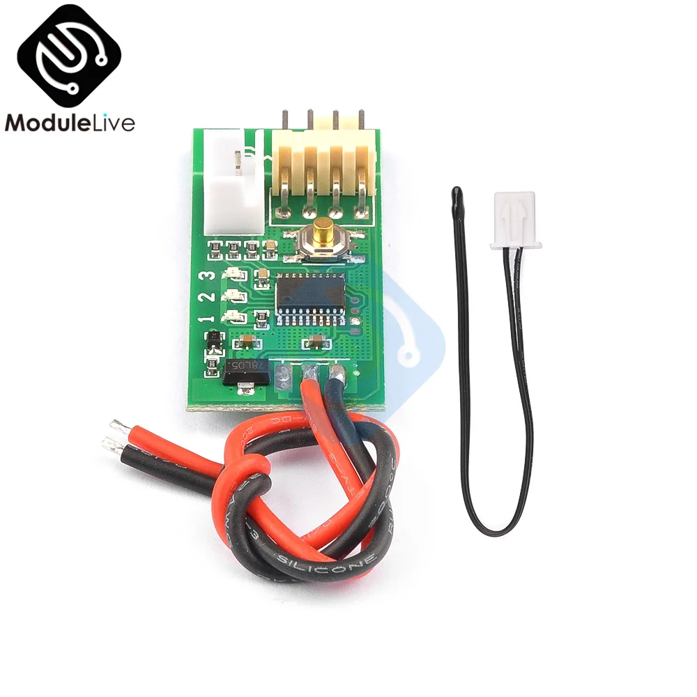 DC-12V-PWM-4-Wire-Line-Fan-Temperature-Digital-Control-Controller-Speed ...