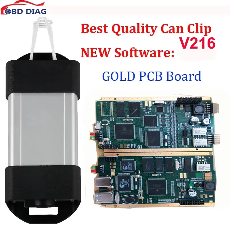 Top Quality Can Clip Car Diagnostic Interface OBD2 Scanner canclip V216 ...