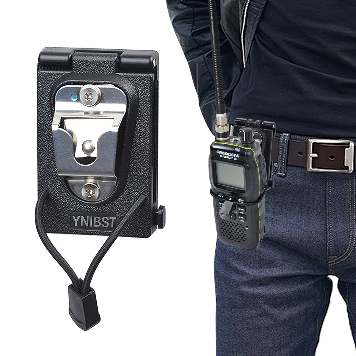 Handheld CB Radio/CB Speaker Microphone Belt Clip,Tactical Radio ...