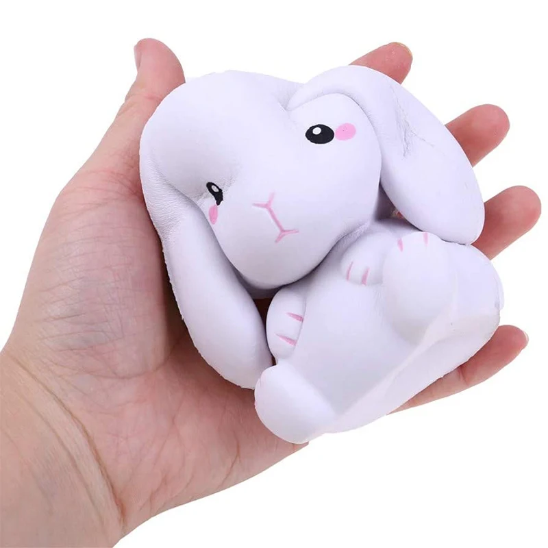 Jumbo Rabbit Squishy Kawaii Simulation Squishies Cream Scented Slow ...