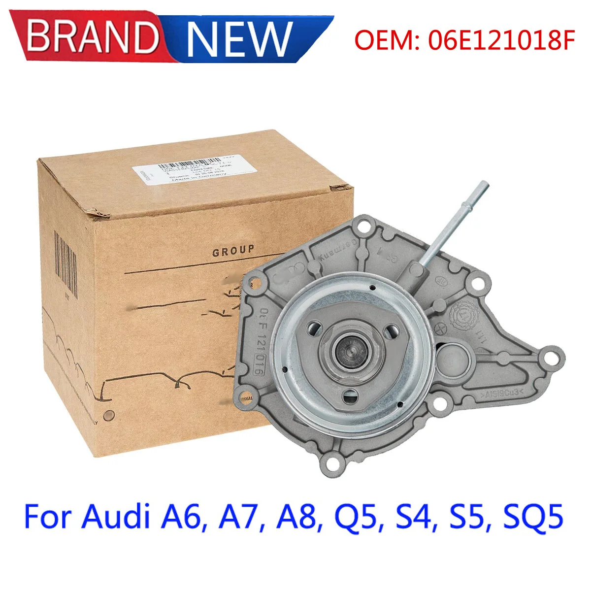 New ! OEM Water Pump 06E121018K,06E121016C,06E121016G,06E121016Q ...