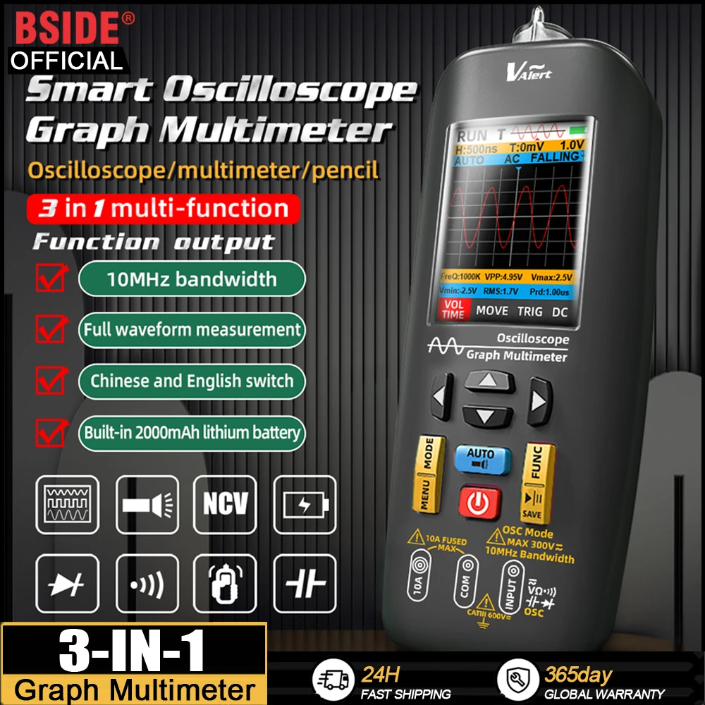 BSIDE-New-Graph-Multimeter-Handheld-Oscilloscope-Professional-Digital ...