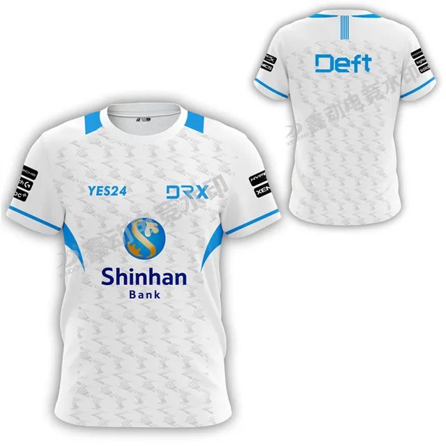 DRX Team Jersey 2022 LOL LCK Deft Zeka BeryL Pyosik Kingen Custom Name ...