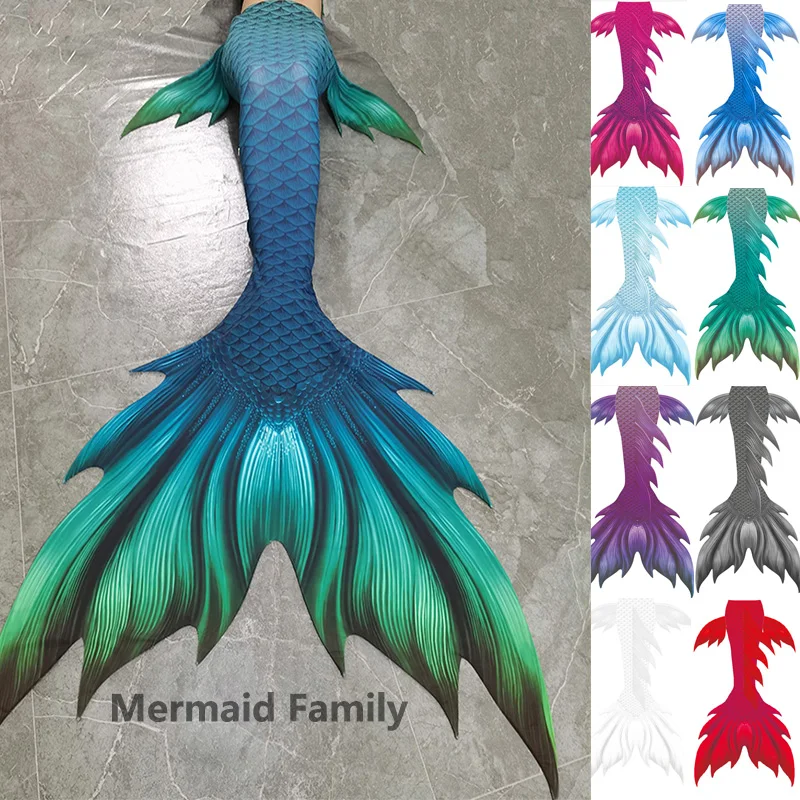 Drop Shipping Mermaid Diving Dress with Thick Elastic Fabric Fish Skin ...