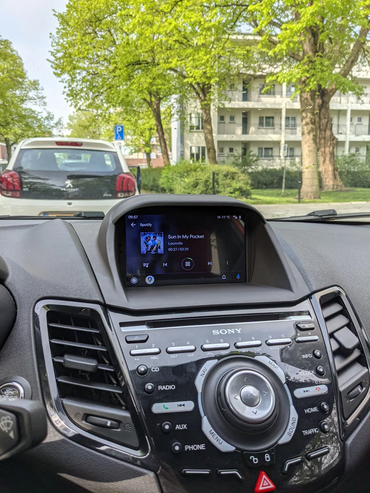 2 Din For Ford Fiesta 2013 2014 2015 2016 Android 10 Multimedia Player ...